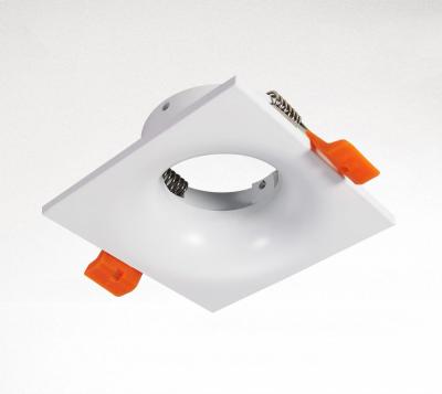 China Non Adjustable Mr16 LED Housing Embedded Die Cast Aluminum Body for sale
