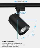 China Warm White LED Track Spotlight 220-240V For Clothing Store for sale