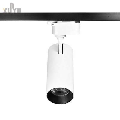 China White Cob Recessed Adjustable Track Light AC165-265V Adjustable 360 Degree for sale
