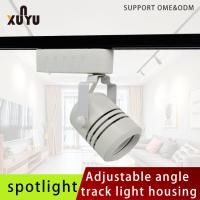 China Surface Mounted Gu10 Track Light Fixtures 220V White And Black for sale