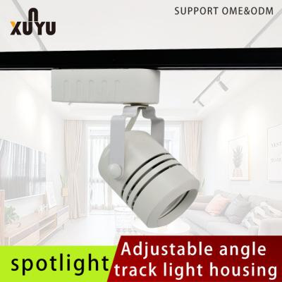 China Surface Mounted Gu10 Track Light Fixtures 220V White And Black for sale