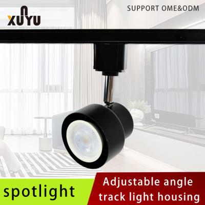 China Living Room Mr16 Gu10 Led Track Lighting Adjustable 12V-AC 220V for sale