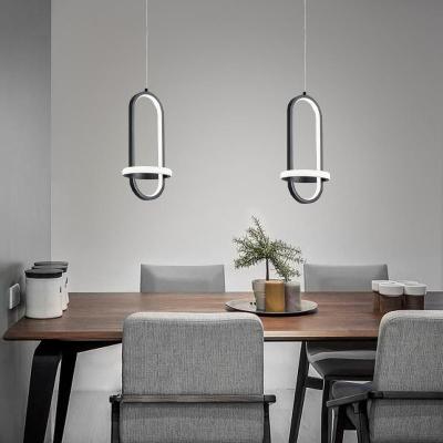 China AC 220V Bedroom Ceiling Pendant Light 200*380mm Single Head for sale