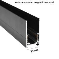 China Household 48v 20mm 35mm Magnetic Track Light System Surface Mounted for sale