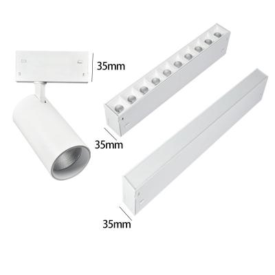 China OEM AC100-265V Magnetic Rail Tracking Light 3000K/4000K/6000K for sale