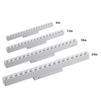 China Linear Grille Light Graffiti Zigbee Magnetic Track Spotlight Intelligent Dimming Color for sale