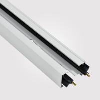 China Clothing Store Full Copper 2 Wire Track Rail Aluminum for sale