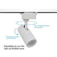 China Clothing Store Shopping Mall Exhibition Hall GU10 Mr16 Track Light Housing for sale