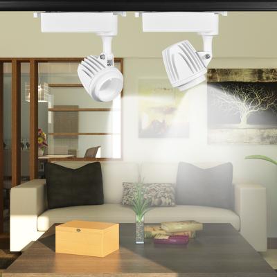 China Commercial Clothing Store Surface Mounted Track Light For Home Cob for sale