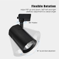 China 3000k 4000k 6000k COB Track Light Supermarket Commercial Store Front Spotlight for sale