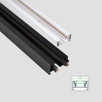China Surface Mounted Thickened 2 Wire Track Rail System 1m 1.5m 2m for sale