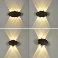 China Waterproof Outdoor Garden Wall Light 2 Heads 4 Heads 6 Heads  4000K for sale