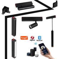 China Factory Wholesale Magnetic Track Light For Home 10W 20W 4000K Grille Floodlight for sale