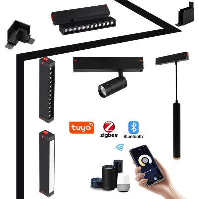 China Factory Wholesale Magnetic Track Light For Home 10W 20W 4000K Grille Floodlight for sale
