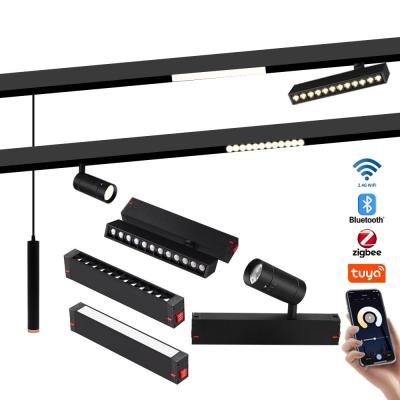 China Intelligent Magnetic 6000K Spotlight Tuya ZigBee Manufacturer Wholesale for sale