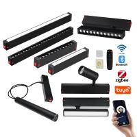 China Ce Tuya Smart Manufacturer 220V Magnetic Track Lights System Trade Track Lighting With Contactor Magnetic for sale