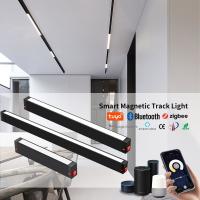 China Smart Graffiti Magnetic Track Light Grille 10W 20W 30W Floodlight Wholesale for sale