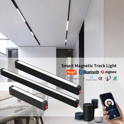 China Smart Graffiti Magnetic Track Light Grille 10W 20W 30W Floodlight Wholesale for sale