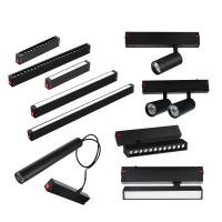 China Magnetic Track Light Embedded LED Line Light, 3000K 4000K 6000K Flood Light for sale