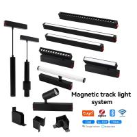China Zigbee Tuya Smart Control Magnetic Track Light 10W 20W LED Floodlight for sale