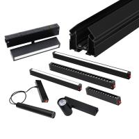 China Magnetic Track Light Embedded Surface Mounted Home Living Room Without Main Light Lighting for sale