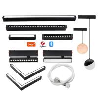 China 220V Magnetic Folding Grille Light Household And Commercial Line Light Corner Floodlight for sale