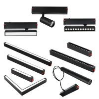 China 18W 27W Intelligent Dimming Color LED Magnetic Track Spotlight Bedroom Living Room for sale