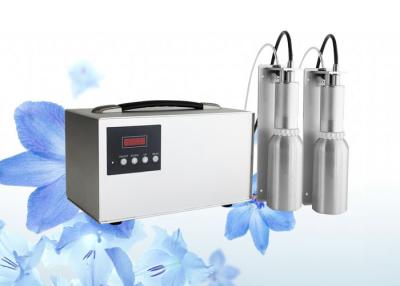 China Silver Aluminum commercial air freshener dispenser with HVAC and refilled oil bottle LED panel for sale