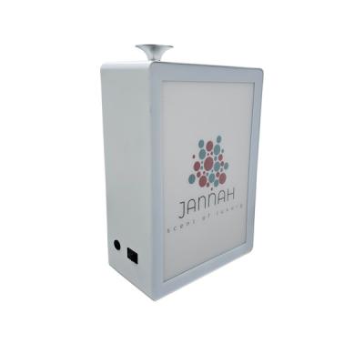 China Wall-mounted White Aroma Diffuser with Power Voltage 12V Super Silent Noise 32dba for sale