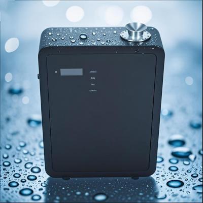 China High Coverage 500 Ml Aroma Diffuser In Metal Casing Design For Black/White Customizable Option for sale