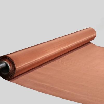 China Pure Copper Wire Mesh For Faraday Cages And RFI Shielding for sale