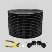 China Bird Guard Solar Panel Proofing Mesh With Black Color Pvc Coated for sale