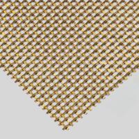 China Cabinet Decoration Brass Crimped Wire Mesh Crimped Lock Weave Type for sale