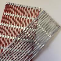 China Easy Install Flexible Cable Wire Rope X Tend Mesh Polish PVC Coated Black Oxide for sale
