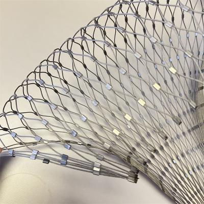 China Stainless Steel Wire Rope Aviary Fencing Mesh 7*7 or 7*19 for sale