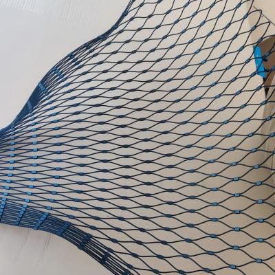 China Black Oxide Stainless Steel Cable Mesh for sale