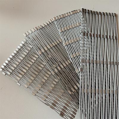China Safety Rope Mesh X Tend Stainless Steel Cable Mesh For Bridge Balustrade for sale