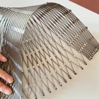 China Stainless Steel Ferrule Rope Mesh Netting for sale