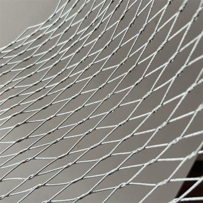 China Inox 304 Anti Drop Rope Net High Security To Prevent Falling Objects Or People for sale