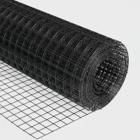 China Black Poly Stainless Steel Weld Wire Mesh for sale