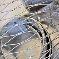 China Woven Flexible Cable Wire Rope Mesh Stainless Steel 316 for sale