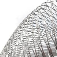 China 50 Mm Flexible Stainless Steel Rope Mesh For Safety System for sale
