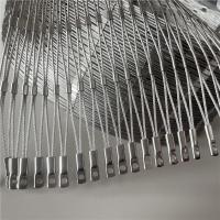 China 7 × 19 Construction Safety Stainless Steel Rope Net Size Customized for sale