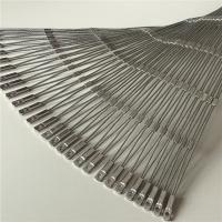 China Flexible 1.2mm Stainless Steel Rope Mesh Netting For Secure Animal Enclosures for sale