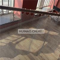 China 316L Stainless Steel Fireplace Screen Mesh 0.8mm Wire 7mm Hole for sale