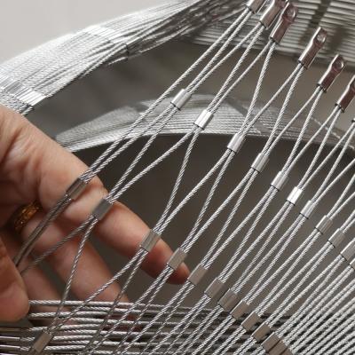 China Stainless Steel 316 Rope Safety Netting - Optimal Solution For Port Protective Fence for sale