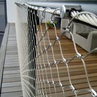 China Wire Rope Stainless Steel Ferrule Mesh For Railing Refurbishment for sale