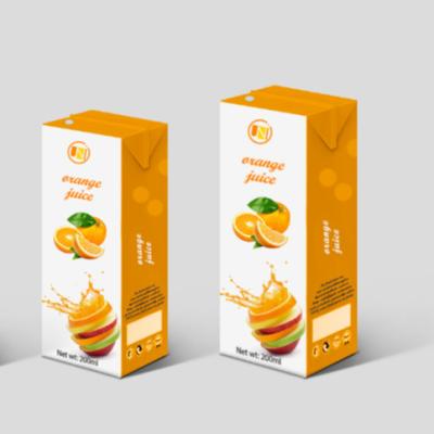 China UNIPACK Chinese Manufacturer Supply Customized Juice Paper box for Juice for sale
