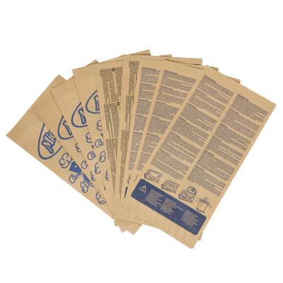 China UNIPACK Printed Tissue Wrapping Paper Food Board White Your Own Logo Microwave Popcorn for sale
