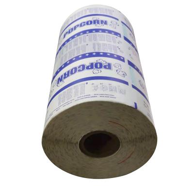 China Customisable Food Packaging Bags Rolling Paper Custom Logo For Microwave Popcorn for sale